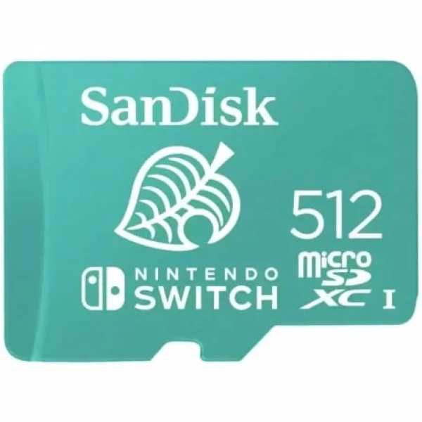 Tarjeta de Memoria SanDisk Nintendo Switch 512GB microSD XC UHS-I ...